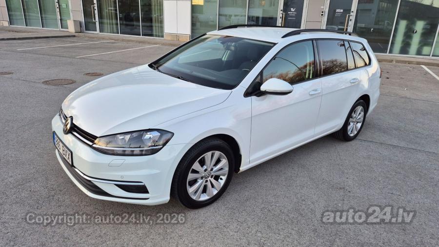 White Volkswagen Golf 2018 in Tallinn, with an engine capacity of 1.60 L and mileage of 96 thousand km for 11999 €, photo 1 on AUTOMOTO.COM.LV