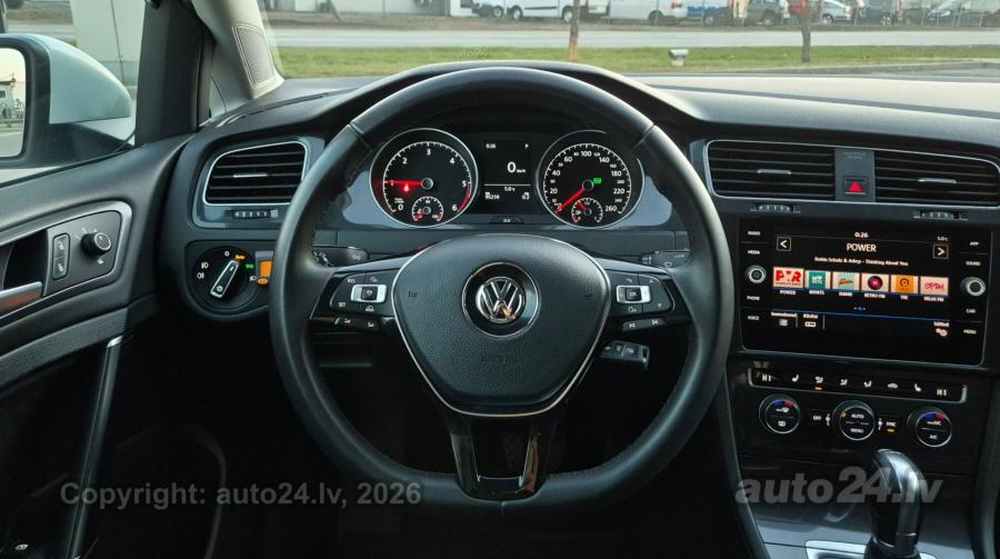 White Volkswagen Golf 2018 in Tallinn, with an engine capacity of 1.60 L and mileage of 96 thousand km for 11999 €, photo 8 on AUTOMOTO.COM.LV