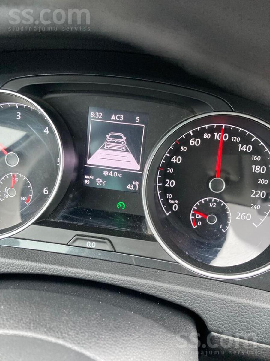 Balts Volkswagen Golf 2018 Rīga, ar dzinēja tilpumu 1.60 L un nobraukumu 270 tūkst. km par 6850 €, foto 24 vietnē AUTOMOTO.COM.LV