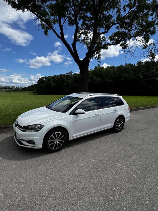 Balts Volkswagen Golf 2018 Kauņa, ar dzinēja tilpumu 1.60 L un nobraukumu 349 tūkst. km par 7750 €, foto 1 vietnē AUTOMOTO.COM.LV