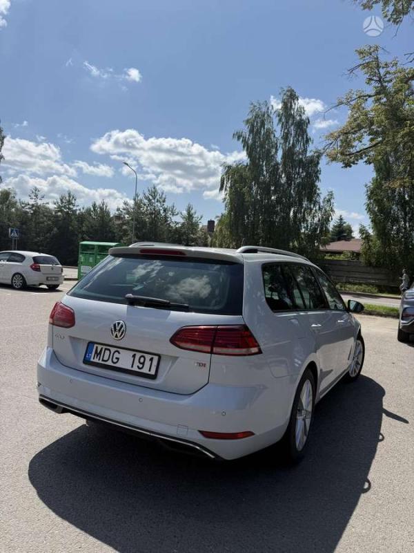 Balts Volkswagen Golf 2018 Viļņa, ar dzinēja tilpumu 1.60 L un nobraukumu 265 tūkst. km par 7000 €, foto 3 vietnē AUTOMOTO.COM.LV