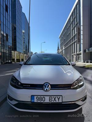 White Volkswagen Golf 2018 in Tallinn, with an engine capacity of 1.40 L and mileage of 144 thousand km for 10900 €, photo  on AUTOMOTO.COM.LV