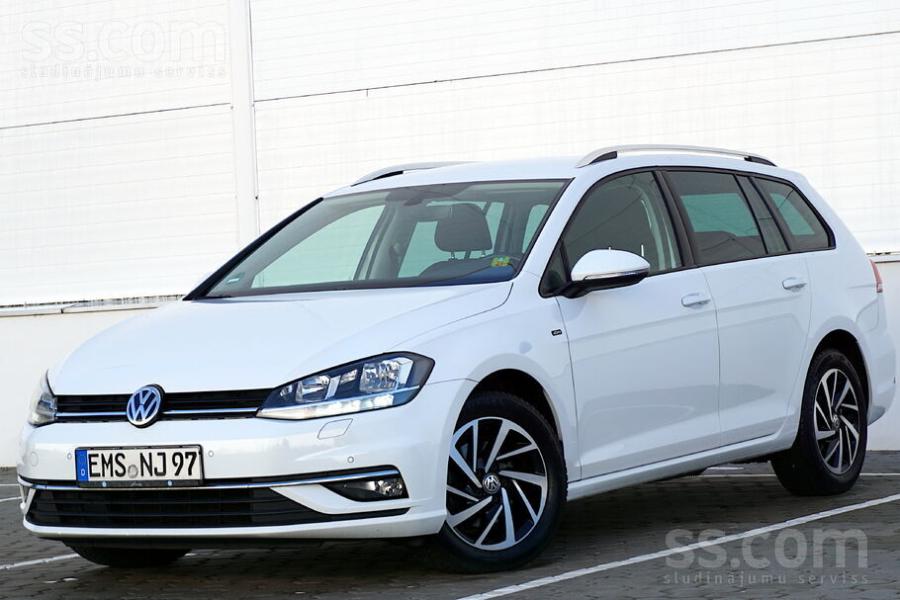 White Volkswagen Golf 2019 in Riga, with an engine capacity of 1.60 L and mileage of 248 thousand km for 9500 €, photo 3 on AUTOMOTO.COM.LV