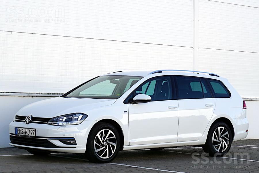 White Volkswagen Golf 2019 in Riga, with an engine capacity of 1.60 L and mileage of 248 thousand km for 9500 €, photo 4 on AUTOMOTO.COM.LV