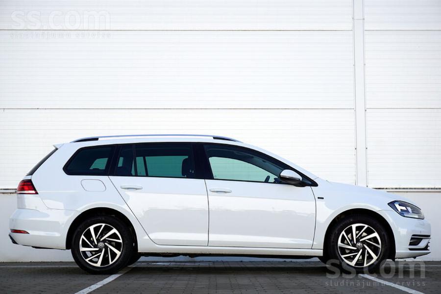 White Volkswagen Golf 2019 in Riga, with an engine capacity of 1.60 L and mileage of 248 thousand km for 9500 €, photo 11 on AUTOMOTO.COM.LV