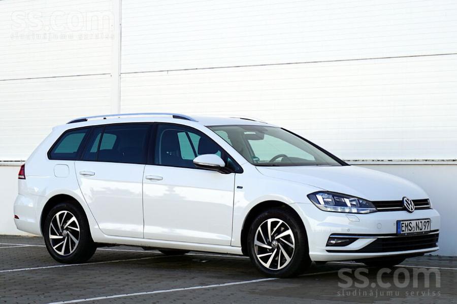 White Volkswagen Golf 2019 in Riga, with an engine capacity of 1.60 L and mileage of 248 thousand km for 9500 €, photo 12 on AUTOMOTO.COM.LV