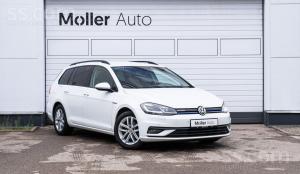 White Volkswagen Golf 2019 in Riga, with an engine capacity of 1.50 L and mileage of 151 thousand km for 10490 €, photo 2 on AUTOMOTO.COM.LV
