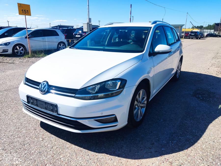 Balts Volkswagen Golf 2019 Viļņa, ar dzinēja tilpumu 1.60 L un nobraukumu 204 tūkst. km par 8450 €, foto 1 vietnē AUTOMOTO.COM.LV