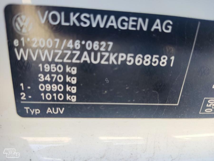 Balts Volkswagen Golf 2019 Viļņa, ar dzinēja tilpumu 1.60 L un nobraukumu 204 tūkst. km par 8450 €, foto 21 vietnē AUTOMOTO.COM.LV