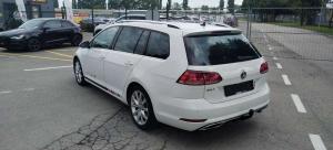 White Volkswagen Golf 2019 in Klaipeda, with an engine capacity of 2.00 L and mileage of 212 thousand km for 10900 €, photo 4 on AUTOMOTO.COM.LV