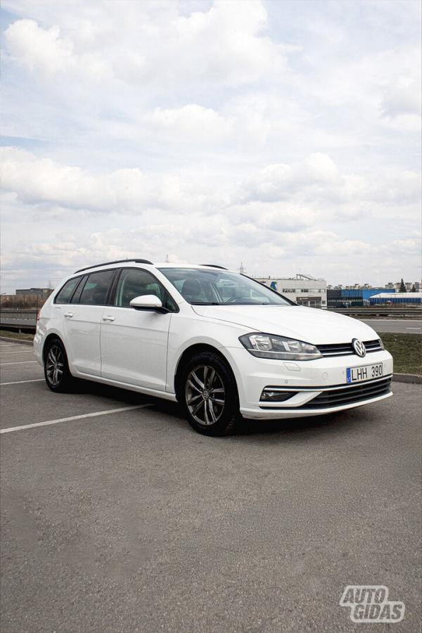 White Volkswagen Golf 2019 in Kaunas, with an engine capacity of 1.50 L and mileage of 165 thousand km for 10500 €, photo 2 on AUTOMOTO.COM.LV