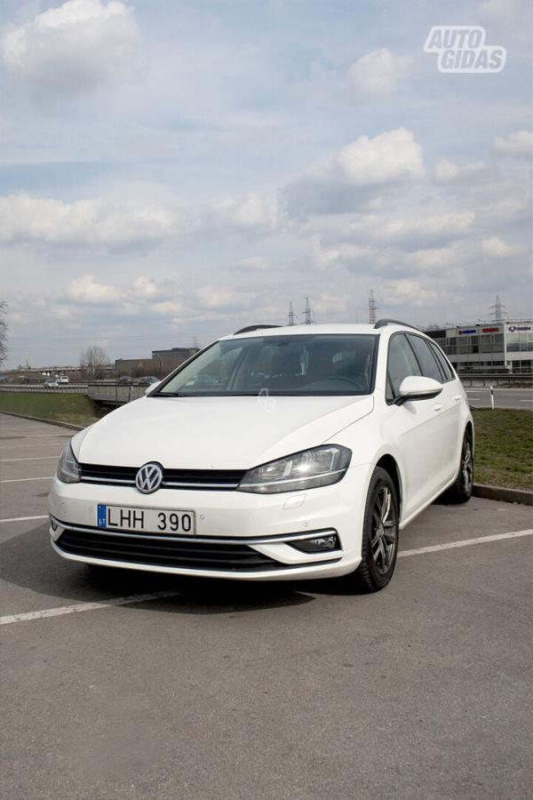 White Volkswagen Golf 2019 in Kaunas, with an engine capacity of 1.50 L and mileage of 165 thousand km for 10500 €, photo 4 on AUTOMOTO.COM.LV