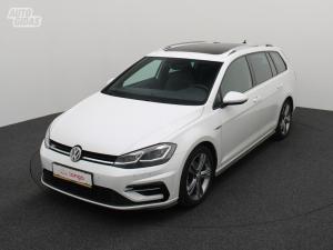 White Volkswagen Golf 2019 in Vilnius, with an engine capacity of 1.50 L and mileage of 172 thousand km for 13499 €, photo  on AUTOMOTO.COM.LV