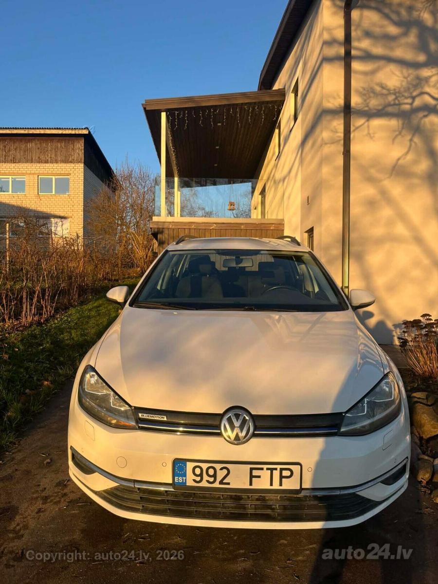 White Volkswagen Golf 2019 in Tallinn, with an engine capacity of 1.50 L and mileage of 117 thousand km for 12490 €, photo 2 on AUTOMOTO.COM.LV