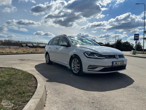 Balts Volkswagen Golf 2019 Kauņa, ar dzinēja tilpumu 1.50 L un nobraukumu 184 tūkst. km par 11890 €, foto 2 vietnē AUTOMOTO.COM.LV