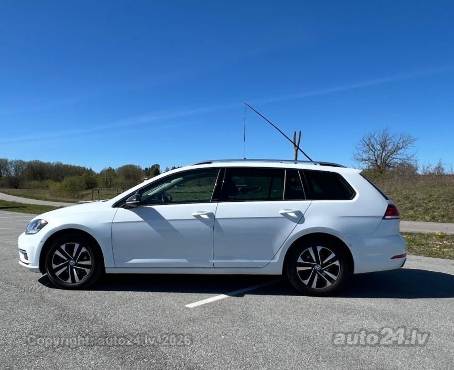 White Volkswagen Golf 2019 in Tallinn, with an engine capacity of 2.00 L and mileage of 140 thousand km for 14500 €, photo 7 on AUTOMOTO.COM.LV