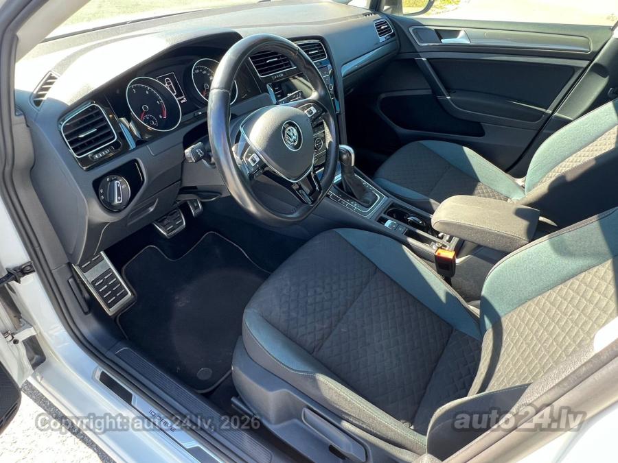 White Volkswagen Golf 2019 in Tallinn, with an engine capacity of 2.00 L and mileage of 140 thousand km for 14500 €, photo 14 on AUTOMOTO.COM.LV
