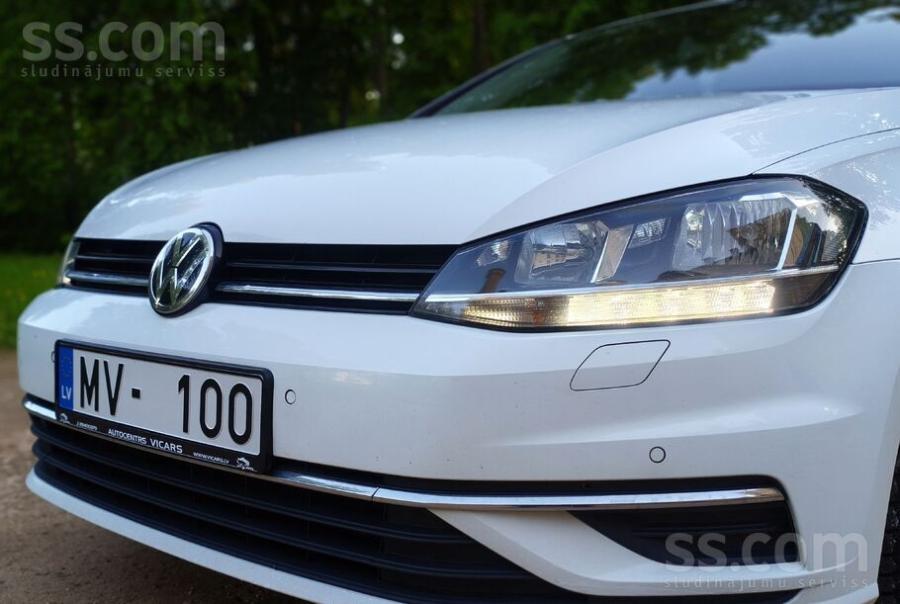 Balts Volkswagen Golf 2019 Preiļi, ar dzinēja tilpumu 1.60 L un nobraukumu 245 tūkst. km par 8690 €, foto 6 vietnē AUTOMOTO.COM.LV