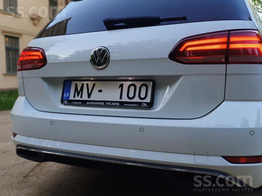 Balts Volkswagen Golf 2019 Preiļi, ar dzinēja tilpumu 1.60 L un nobraukumu 245 tūkst. km par 8690 €, foto 9 vietnē AUTOMOTO.COM.LV