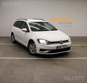 White Volkswagen Golf 2019 in Riga, with an engine capacity of 1.60 L and mileage of 293 thousand km for 7990 €, photo 4 on AUTOMOTO.COM.LV
