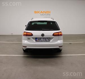 White Volkswagen Golf 2019 in Riga, with an engine capacity of 1.60 L and mileage of 293 thousand km for 7990 €, photo 6 on AUTOMOTO.COM.LV