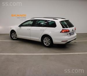White Volkswagen Golf 2019 in Riga, with an engine capacity of 1.60 L and mileage of 293 thousand km for 7990 €, photo 7 on AUTOMOTO.COM.LV