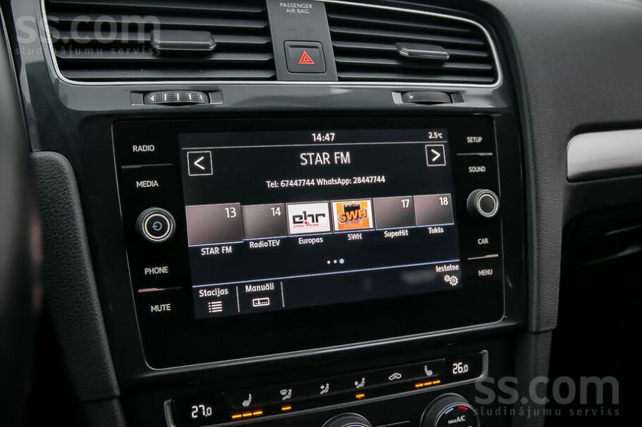 Balts Volkswagen Golf 2019 Tukums, ar dzinēja tilpumu 1.60 L un nobraukumu 220 tūkst. km par 8000 €, foto 20 vietnē AUTOMOTO.COM.LV
