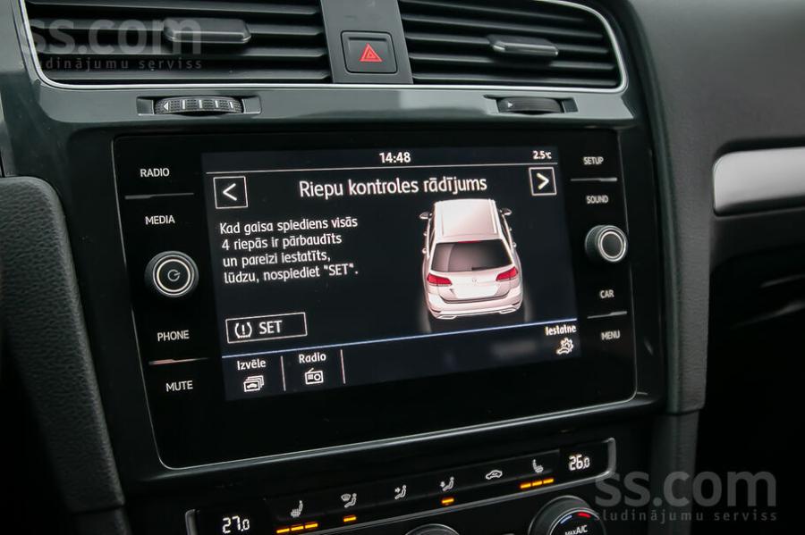 Balts Volkswagen Golf 2019 Tukums, ar dzinēja tilpumu 1.60 L un nobraukumu 220 tūkst. km par 8000 €, foto 24 vietnē AUTOMOTO.COM.LV