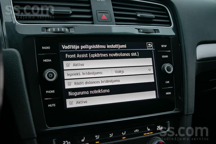 Balts Volkswagen Golf 2019 Tukums, ar dzinēja tilpumu 1.60 L un nobraukumu 220 tūkst. km par 8000 €, foto 26 vietnē AUTOMOTO.COM.LV
