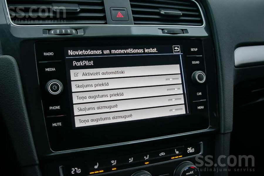 Balts Volkswagen Golf 2019 Tukums, ar dzinēja tilpumu 1.60 L un nobraukumu 220 tūkst. km par 8000 €, foto 27 vietnē AUTOMOTO.COM.LV