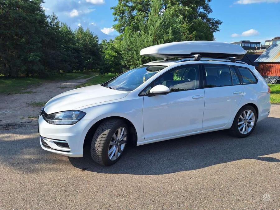 Balts Volkswagen Golf 2019 Kauņa, ar dzinēja tilpumu 1.80 L un nobraukumu 57 tūkst. km par 14700 €, foto 5 vietnē AUTOMOTO.COM.LV