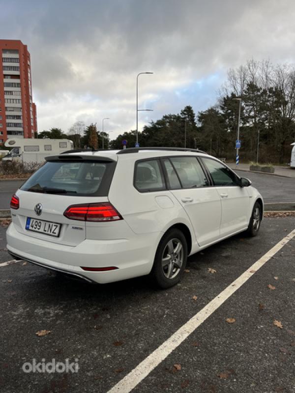 White Volkswagen Golf 2019 in Tallinn, with an engine capacity of 1.50 L and mileage of 137 thousand km for 8500 €, photo 2 on AUTOMOTO.COM.LV
