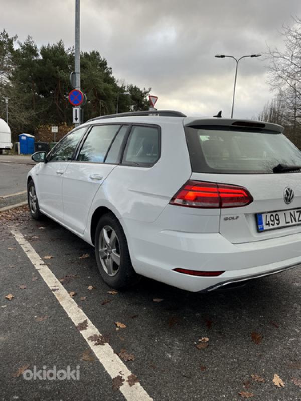White Volkswagen Golf 2019 in Tallinn, with an engine capacity of 1.50 L and mileage of 137 thousand km for 8500 €, photo 3 on AUTOMOTO.COM.LV