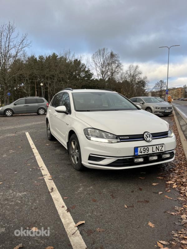 White Volkswagen Golf 2019 in Tallinn, with an engine capacity of 1.50 L and mileage of 137 thousand km for 8500 €, photo 4 on AUTOMOTO.COM.LV