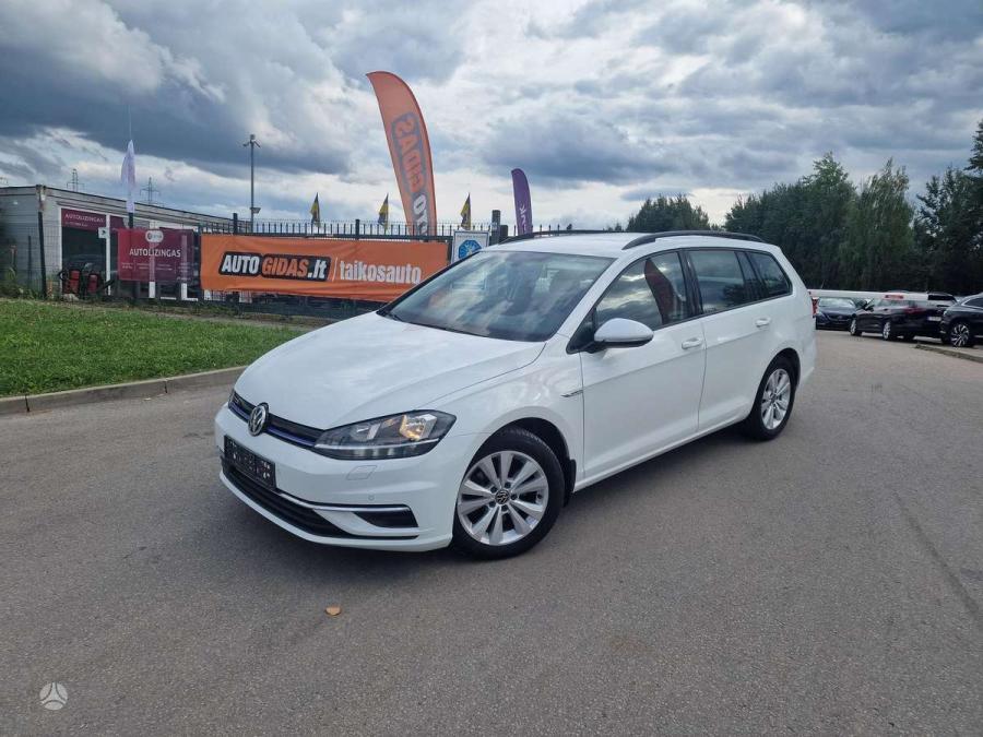 Balts Volkswagen Golf 2019 Kauņa, ar dzinēja tilpumu 1.50 L un nobraukumu 78 tūkst. km par 11300 €, foto 1 vietnē AUTOMOTO.COM.LV