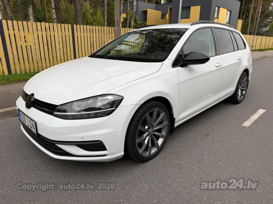 White Volkswagen Golf 2019 in Tallinn, with an engine capacity of 1.60 L and mileage of 256 thousand km for 8500 €, photo 4 on AUTOMOTO.COM.LV