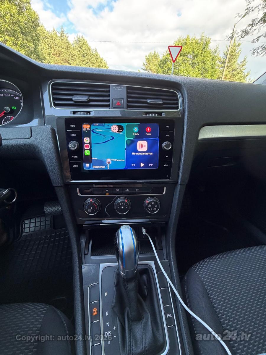 White Volkswagen Golf 2019 in Tallinn, with an engine capacity of 1.60 L and mileage of 256 thousand km for 8500 €, photo 16 on AUTOMOTO.COM.LV