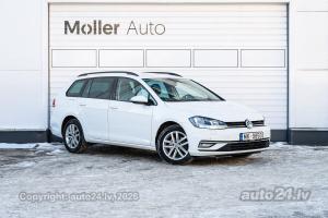 White Volkswagen Golf 2020 in Riga, with an engine capacity of 1.50 L and mileage of 119 thousand km for 13066 €, photo 2 on AUTOMOTO.COM.LV