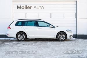 White Volkswagen Golf 2020 in Riga, with an engine capacity of 1.50 L and mileage of 119 thousand km for 13066 €, photo 5 on AUTOMOTO.COM.LV