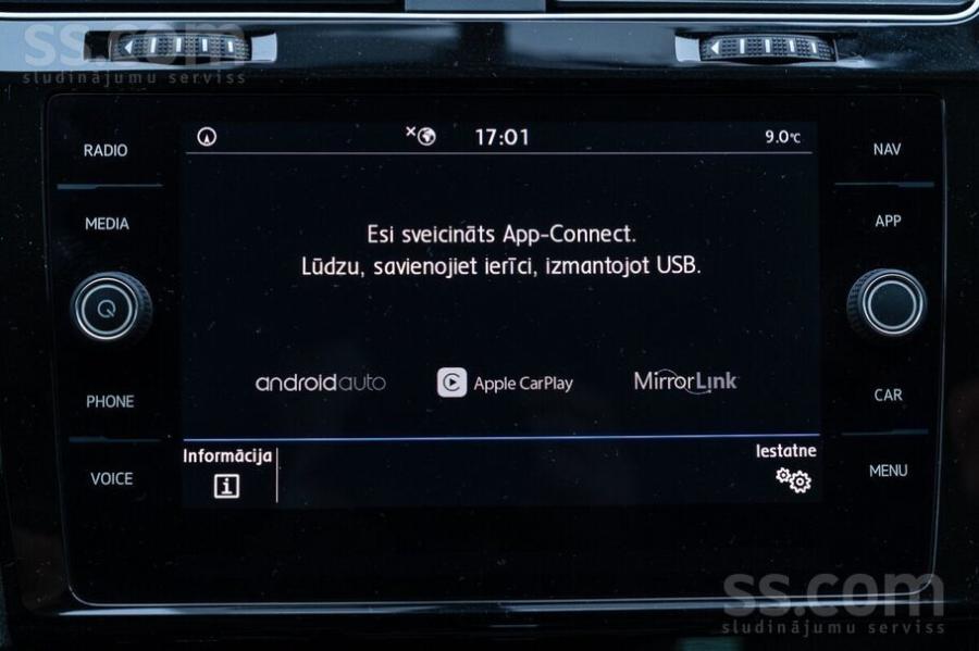 Balts Volkswagen Golf 2020 Rīga, ar dzinēja tilpumu 2.00 L un nobraukumu 212 tūkst. km par 11950 €, foto 13 vietnē AUTOMOTO.COM.LV