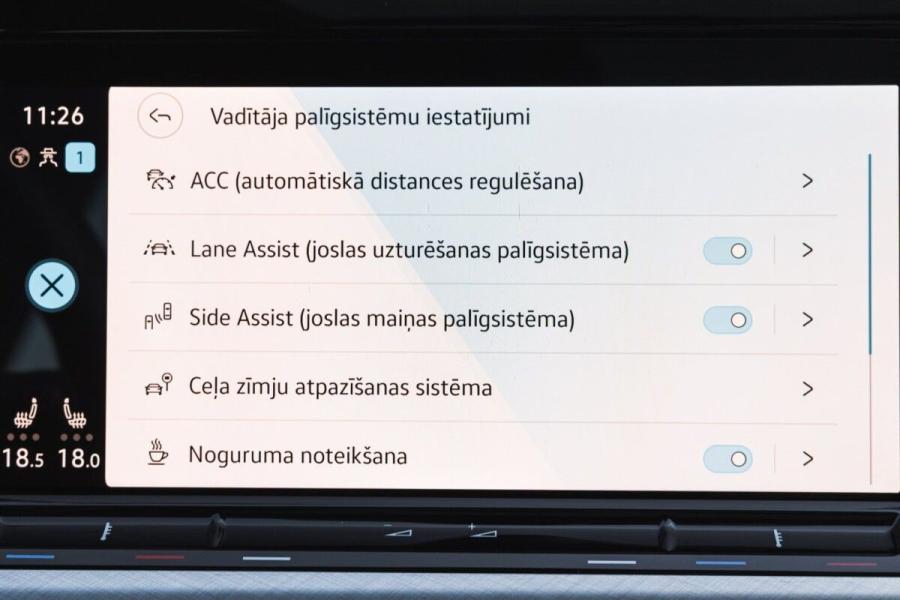 Balts Volkswagen Golf 2021 Ventspils, ar dzinēja tilpumu 2.00 L un nobraukumu 152 tūkst. km par 22500 €, foto 30 vietnē AUTOMOTO.COM.LV
