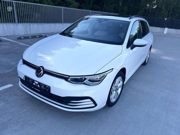 White Volkswagen Golf 2021 in Vilnius, with an engine capacity of 1.97 L and mileage of 169 thousand km for 14500 €, photo 1 on AUTOMOTO.COM.LV