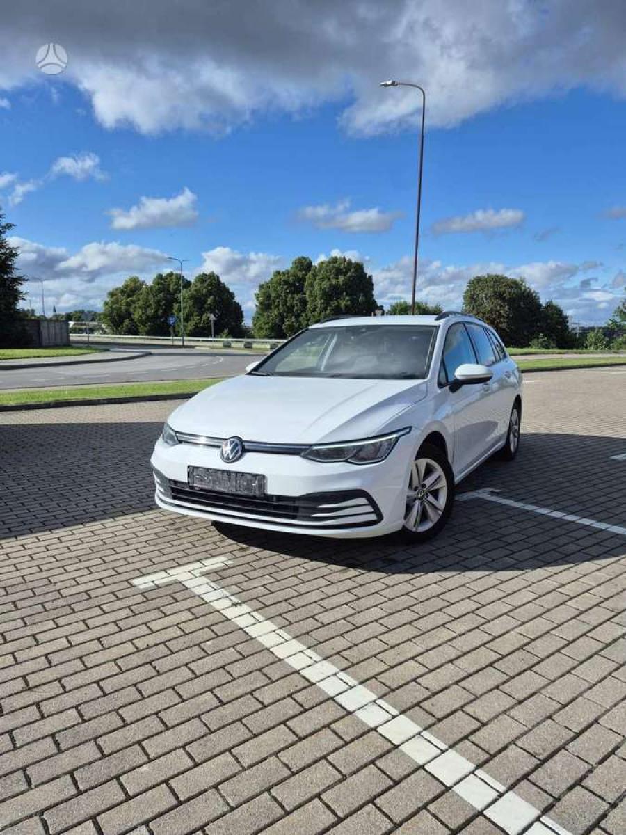 White Volkswagen Golf 2022 in Siauliai, with an engine capacity of 1.97 L and mileage of 267 thousand km for 10900 €, photo 1 on AUTOMOTO.COM.LV