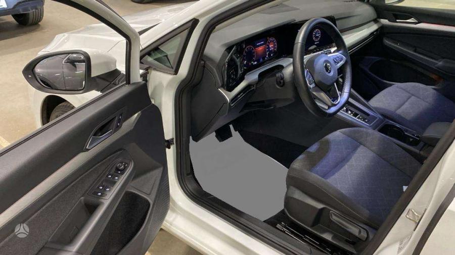 Balts Volkswagen Golf 2022 Viļņa, ar dzinēja tilpumu 1.50 L un nobraukumu 58 tūkst. km par 18275 €, foto 7 vietnē AUTOMOTO.COM.LV