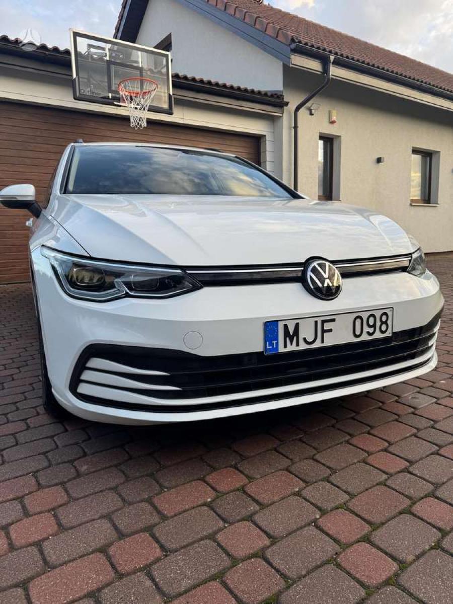 Balts Volkswagen Golf 2022 Klaipėda, ar dzinēja tilpumu 1.97 L un nobraukumu 84 tūkst. km par 18900 €, foto 4 vietnē AUTOMOTO.COM.LV