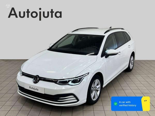 Balts Volkswagen Golf 2023 Kauņa, ar dzinēja tilpumu 1.97 L un nobraukumu 135 tūkst. km par 17700 €, foto 1 vietnē AUTOMOTO.COM.LV