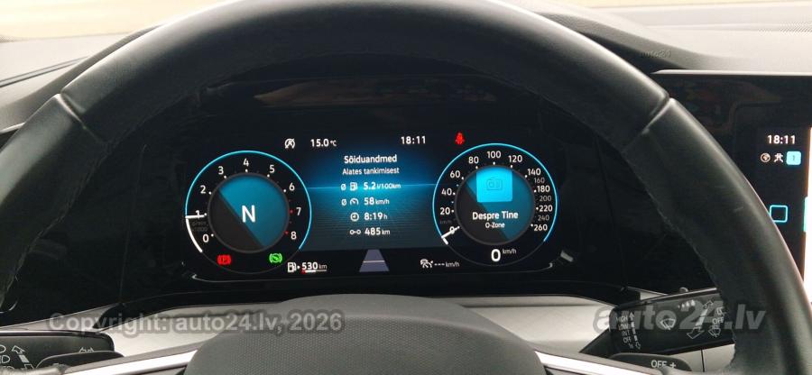 Balts Volkswagen Golf 2023 Pērnava, ar dzinēja tilpumu 1.50 L un nobraukumu 120 tūkst. km par 20999 €, foto 20 vietnē AUTOMOTO.COM.LV