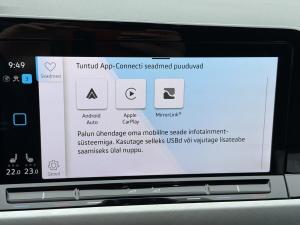 Balts Volkswagen Golf 2023 Pērnava, ar dzinēja tilpumu 1.50 L un nobraukumu 114 tūkst. km par 18850 €, foto 12 vietnē AUTOMOTO.COM.LV