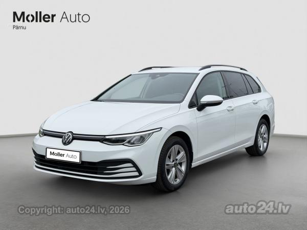 White Volkswagen Golf 2023 in Parnu, with an engine capacity of 1.50 L and mileage of 120 thousand km for 18900 €, photo 1 on AUTOMOTO.COM.LV