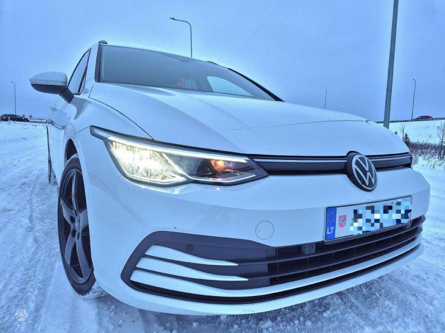 Balts Volkswagen Golf 2024 Kauņa, ar dzinēja tilpumu 1.50 L un nobraukumu 20 tūkst. km par 20200 €, foto 7 vietnē AUTOMOTO.COM.LV